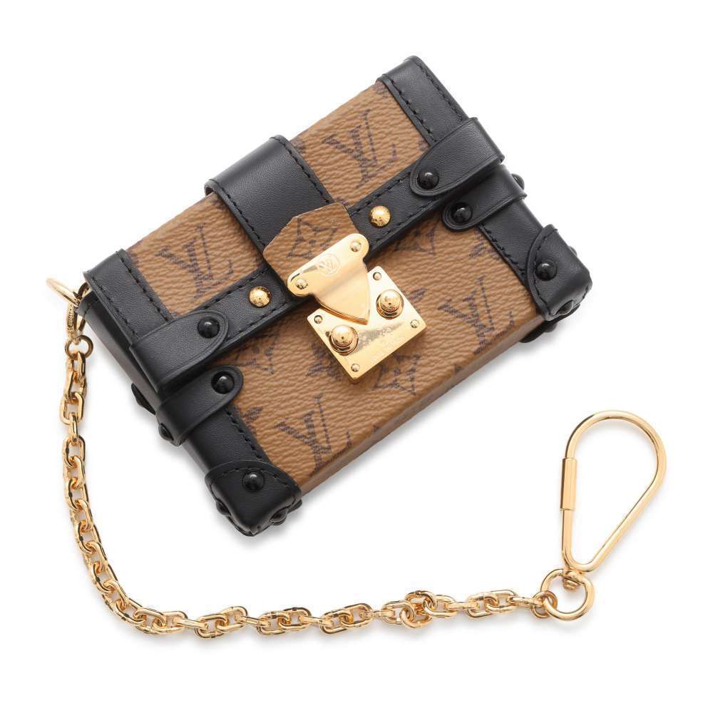 Louis Vuitton Essential Trunk Monogram Reverse Pouch … - Gem